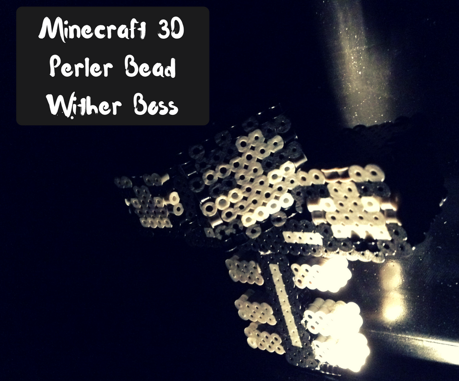 Cheap Minecraft 3D Perler Bead Wither Boss With Moveable Head! : 6 ...