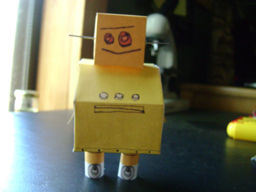 Instructables Robot -- Paper Model : 8 Steps (with Pictures ...