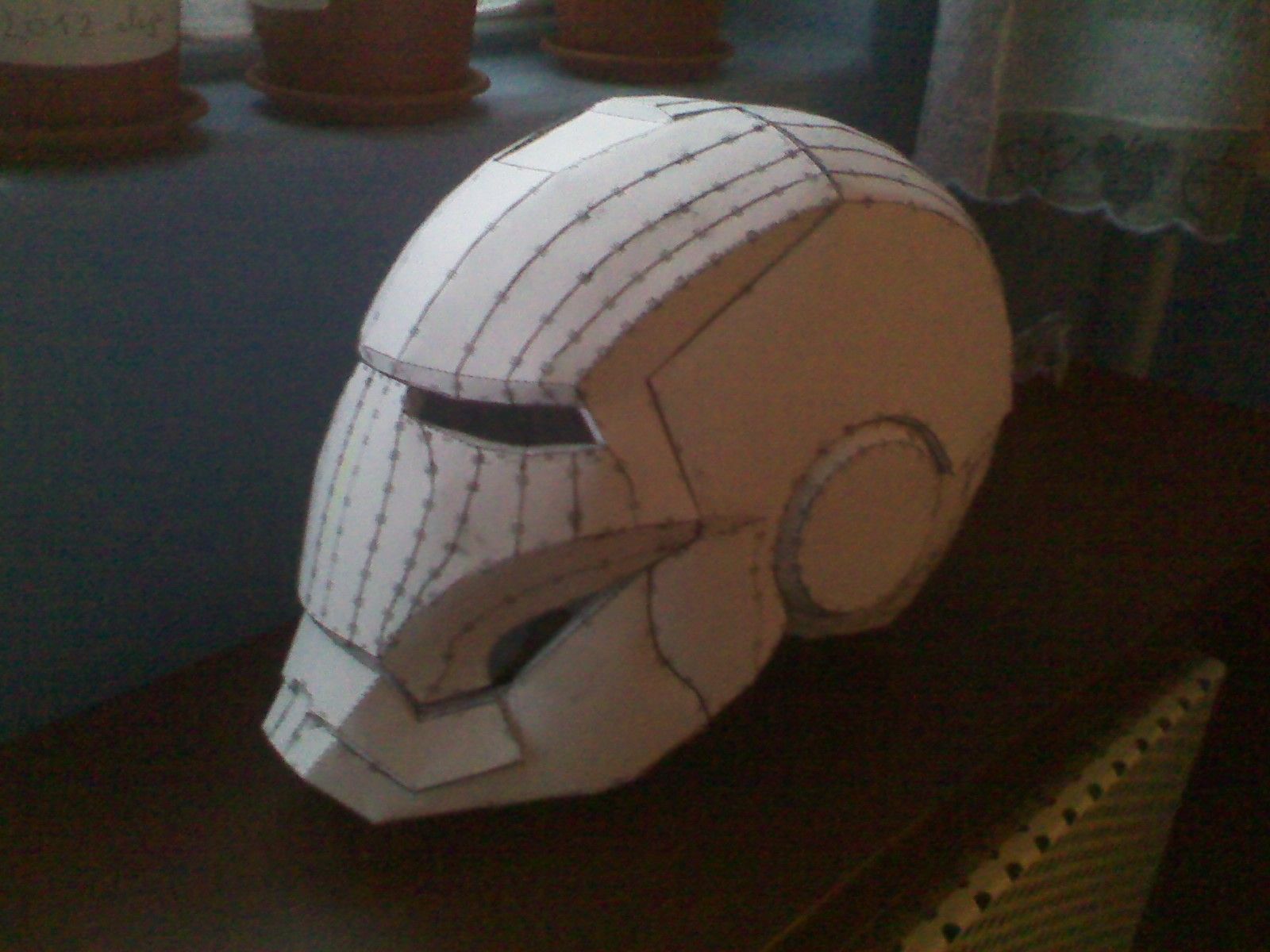 How to Make a Lifesize, Wearable Iron Man Helmet : 10 Steps (with ...