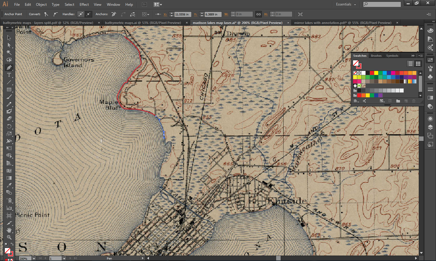 Lasercut Bathymetric Map : 3 Steps (with Pictures) - Instructables