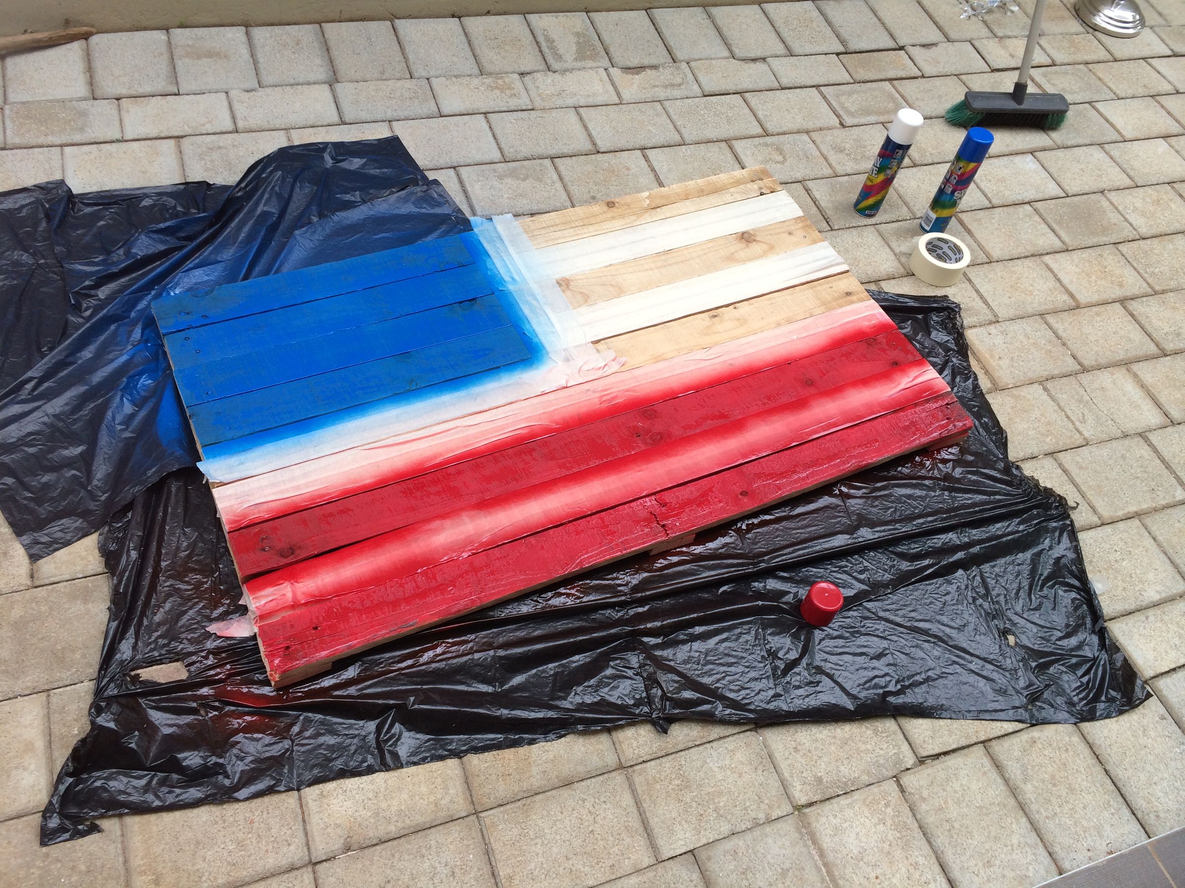 American Flag Pallet : 4 Steps (with Pictures) - Instructables