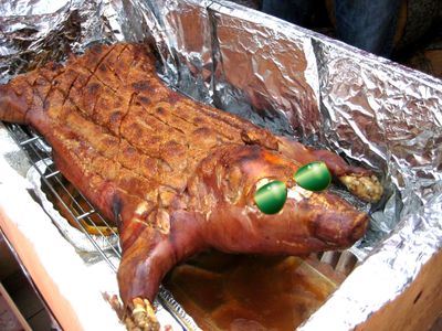 Build a Caja China ~ Roast a Pig in a Box : 10 Steps (with Pictures ...