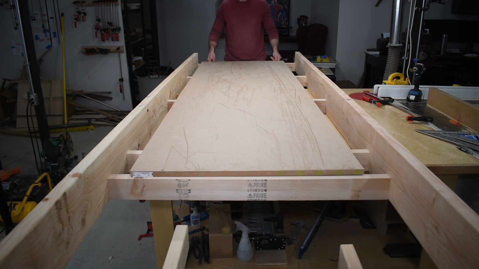 Flattening a Chainsaw Milled Slab : 9 Steps (with Pictures) - Instructables