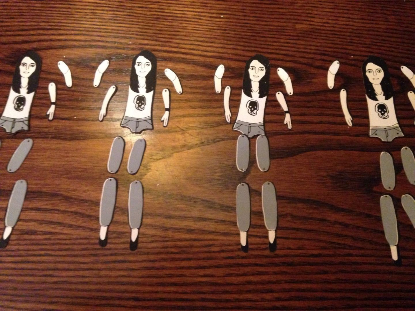 Mass Produce an Army of Articulated Paper Dolls : 6 Steps (with ...