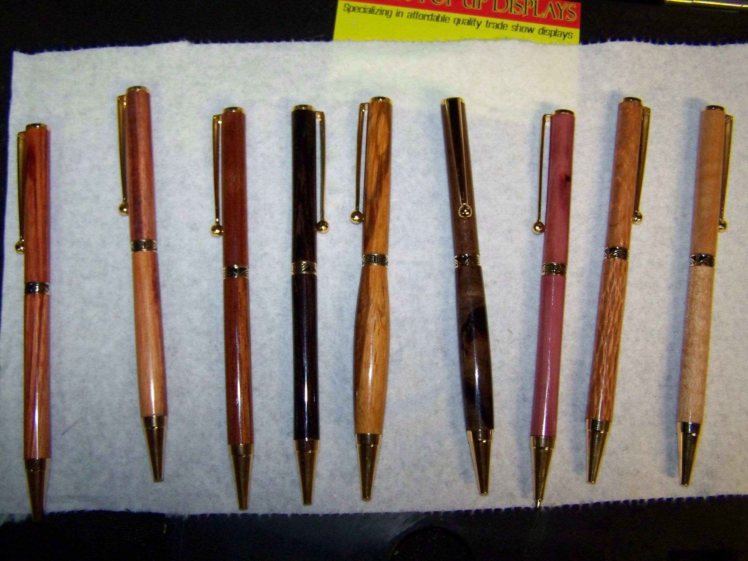 How to Turn a Wooden Pen on a Lathe : 11 Steps (with Pictures ...