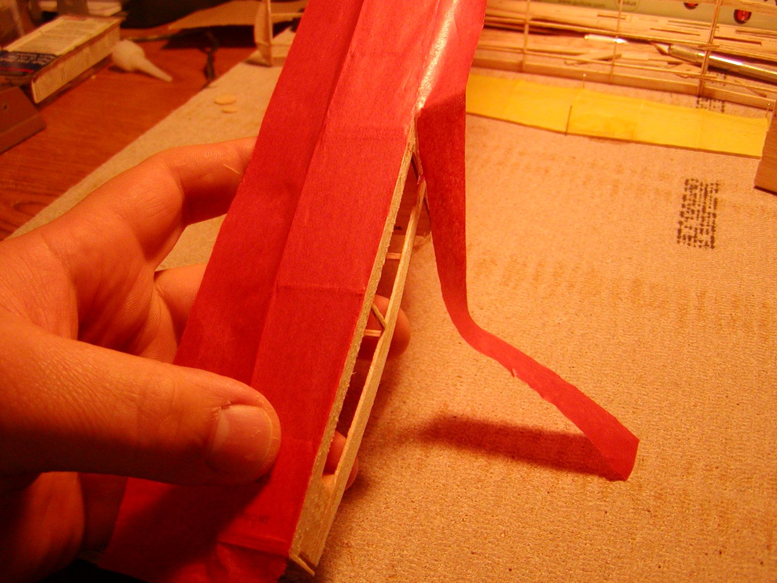 Covering a Model Airplane in Tissue : 6 Steps (with Pictures ...
