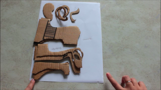 Step by Step How to Make 3d Human Ear Anatomy Model/Diagram : 5 Steps ...