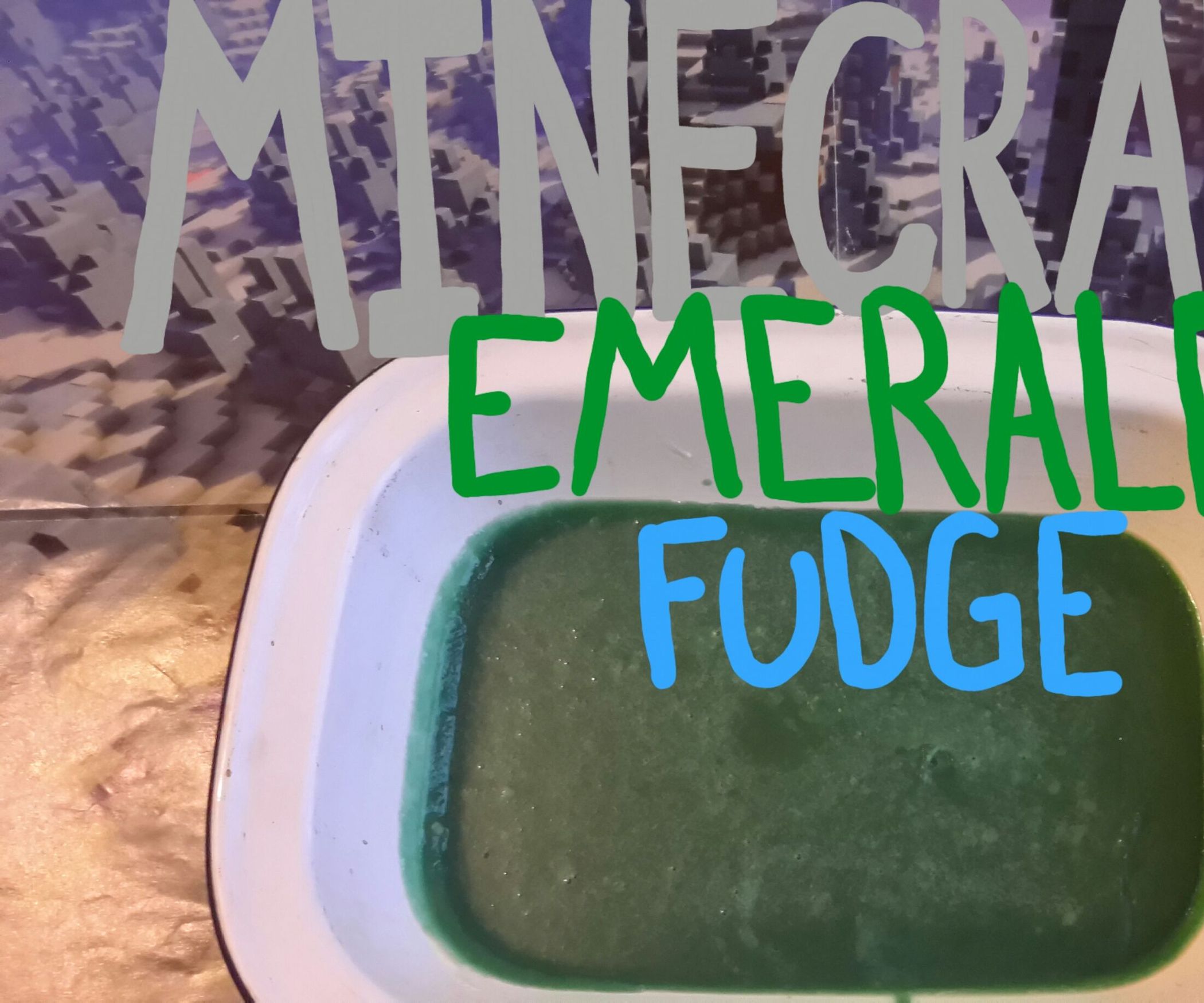 Minecraft Emerald Fudge Blocks! : 6 Steps - Instructables