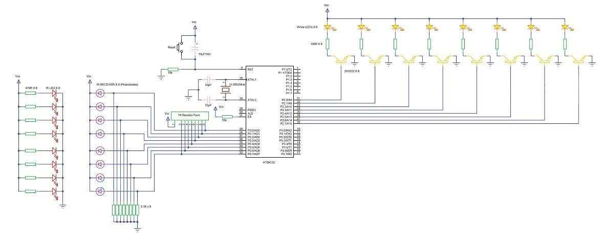 Street Lights That Glow on Detecting Vehicle Movement (using AVR ...