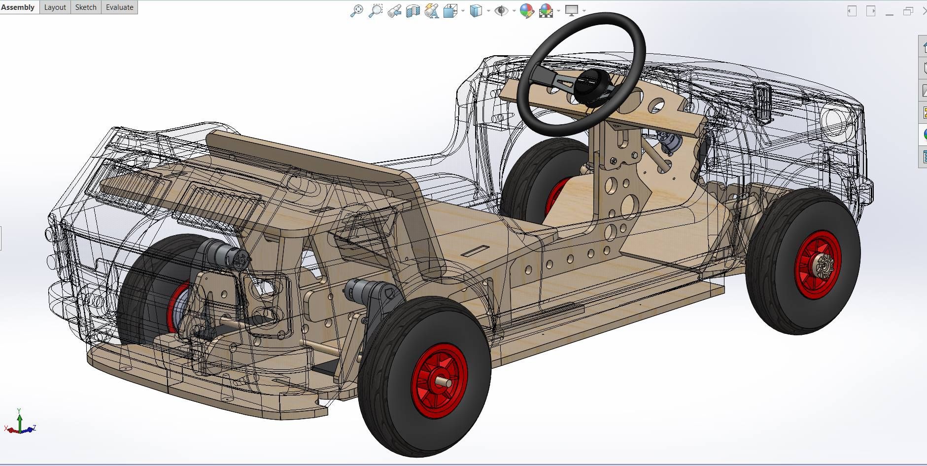 Kids Car Plywood Laser Cut Tot Rod : 13 Steps (with Pictures ...