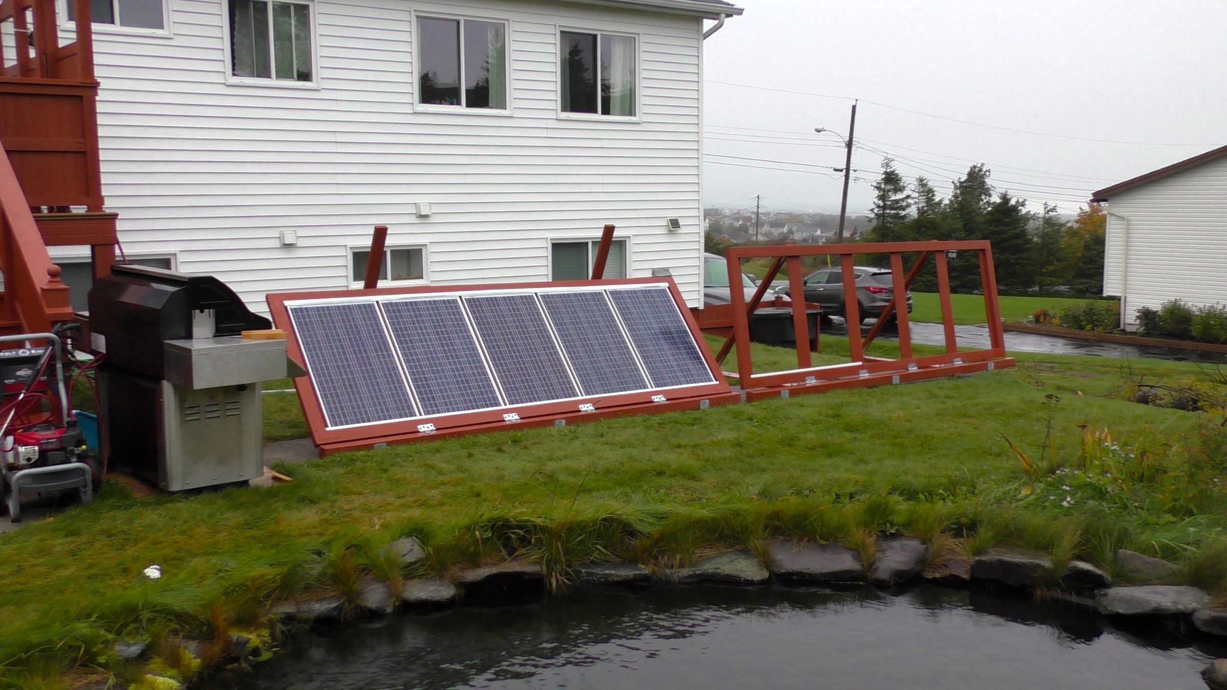 Ground Mounted Solar Panels With Adjustable Angles : 7 Steps (with ...