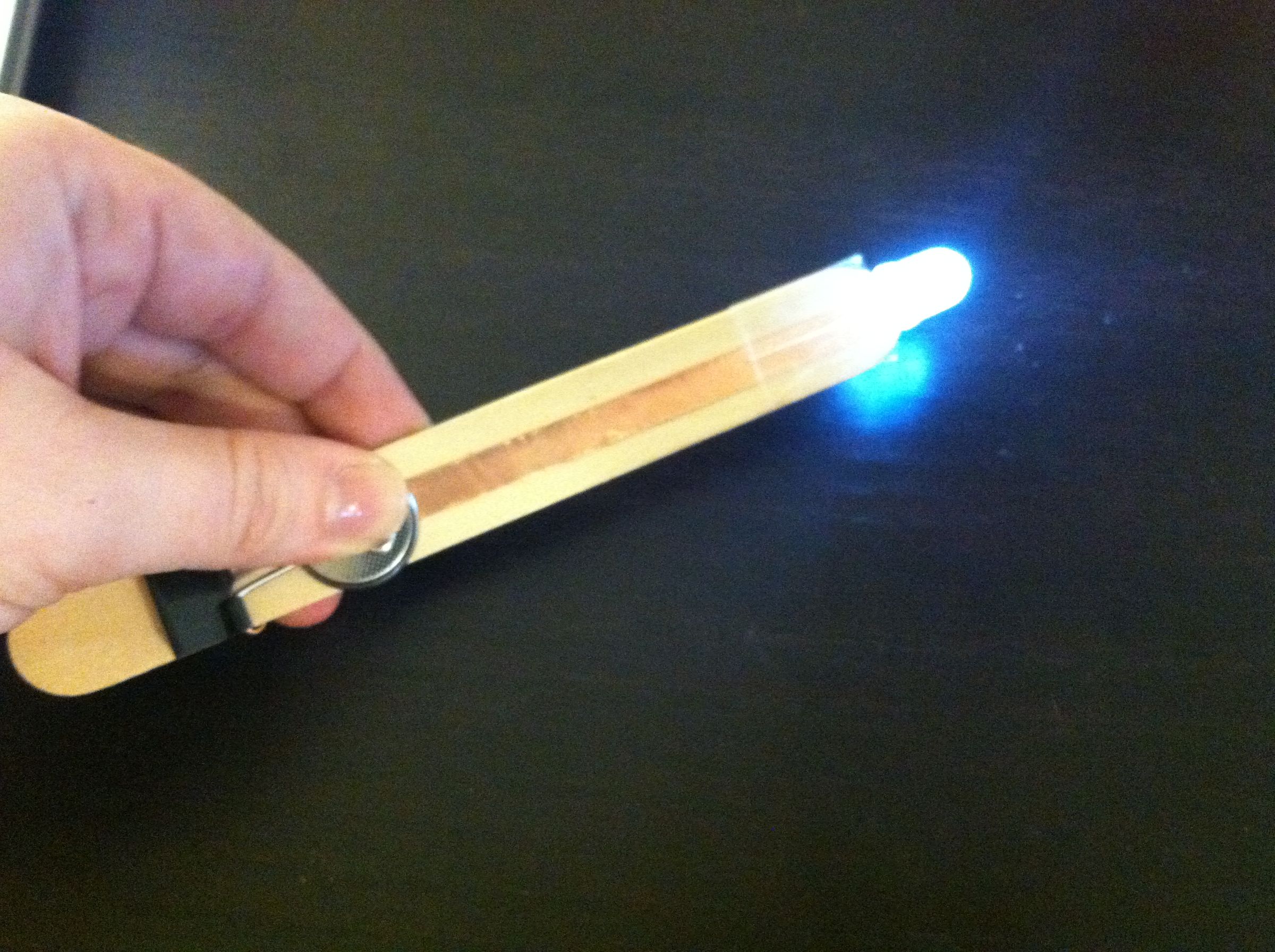 LED Popsicle Flashlight : 4 Steps (with Pictures) - Instructables