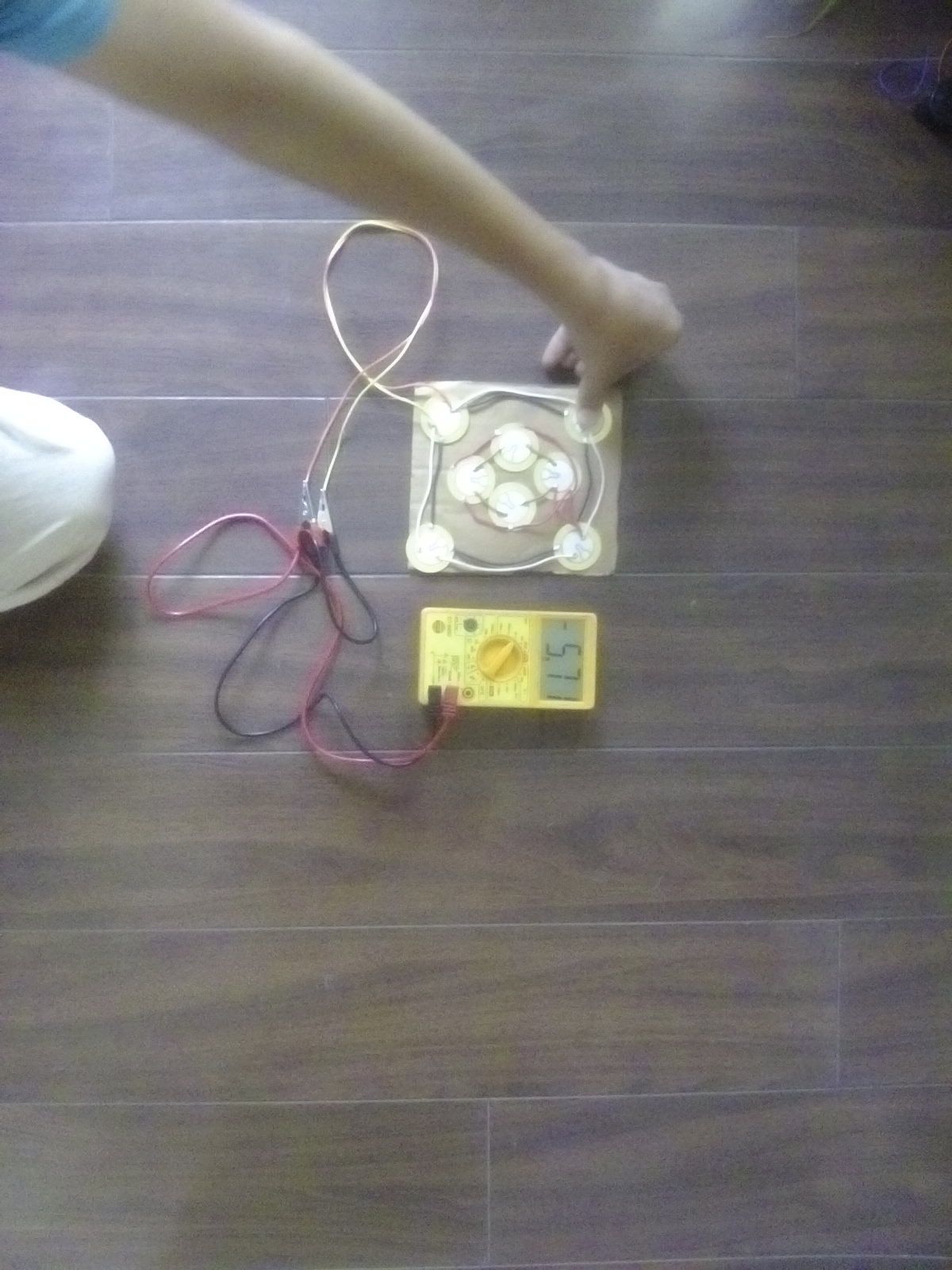 Piezo Tiles -Generate Electricity by Walking!! : 4 Steps (with Pictures ...