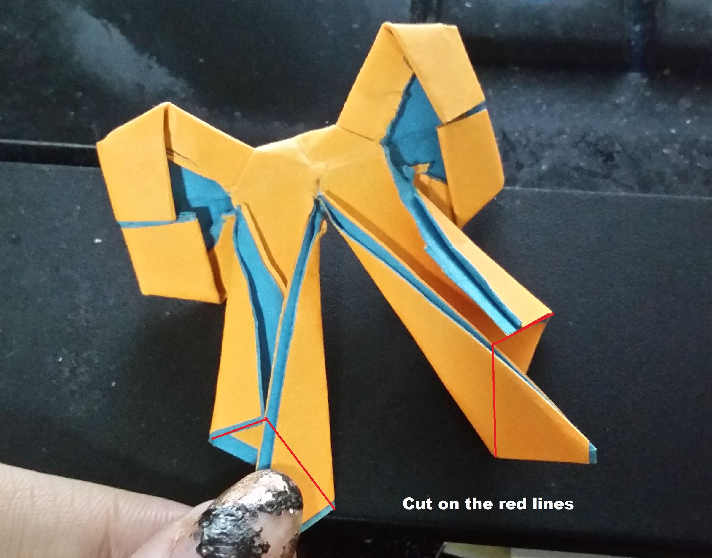 Origami Paper Bow : 10 Steps - Instructables