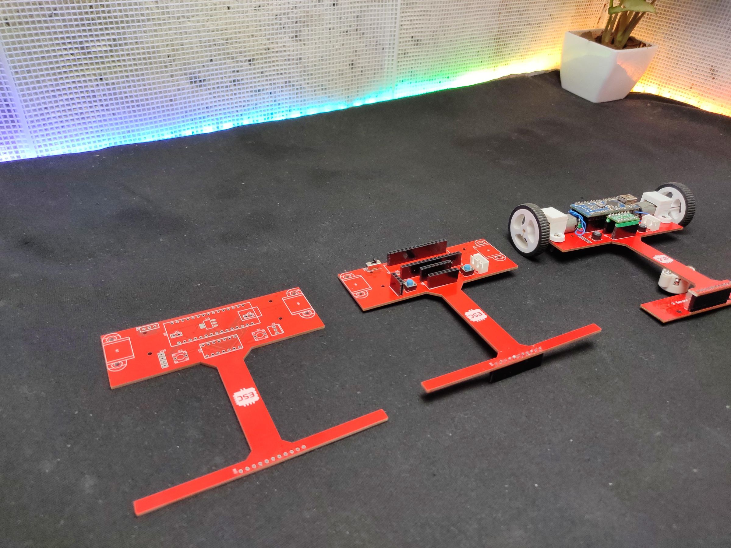 PID LINE FOLLOWER ROBOT USING ARDUINO NANO - Share Project - PCBWay