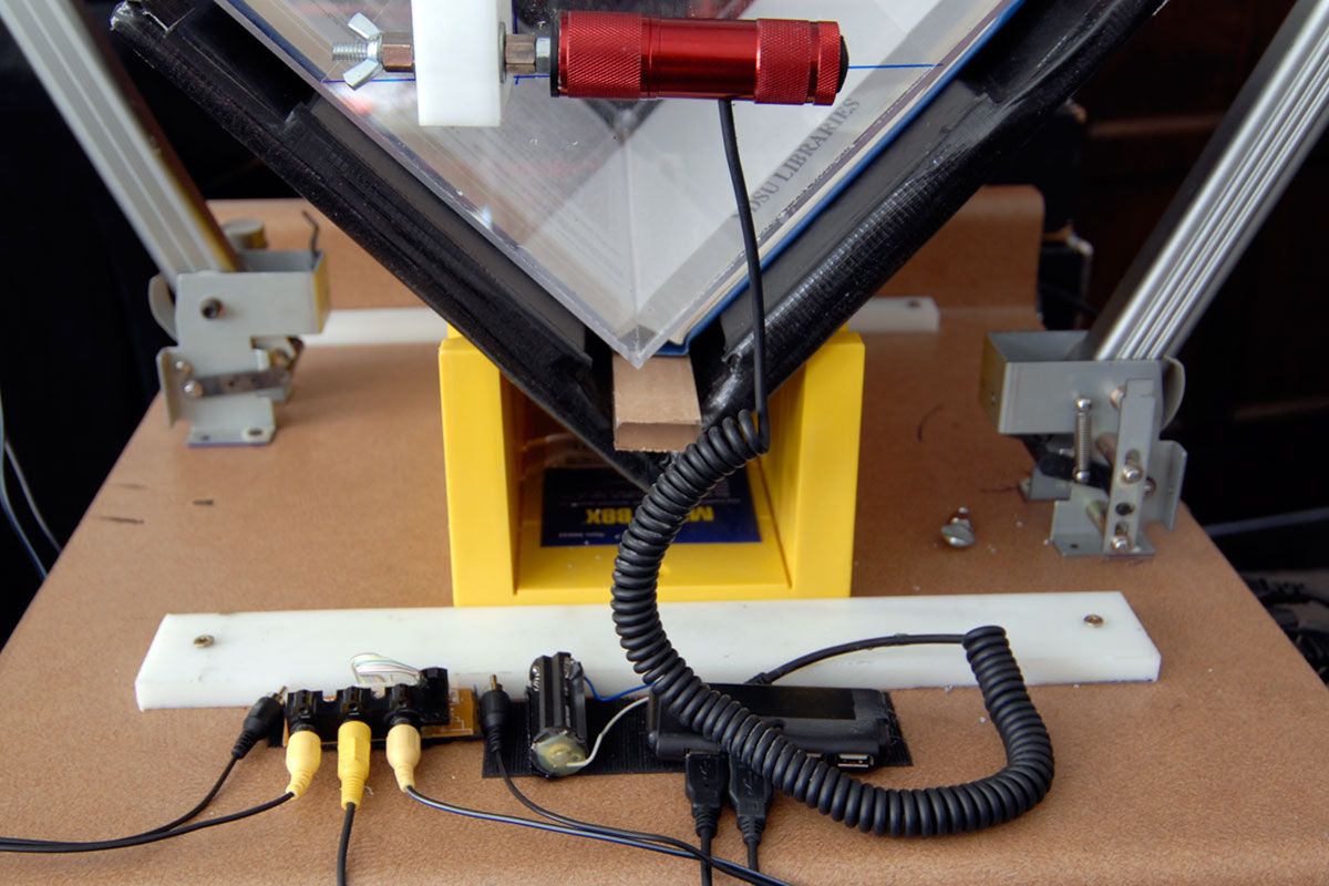 DIY High-Speed Book Scanner From Trash and Cheap Cameras : 79 Steps ...