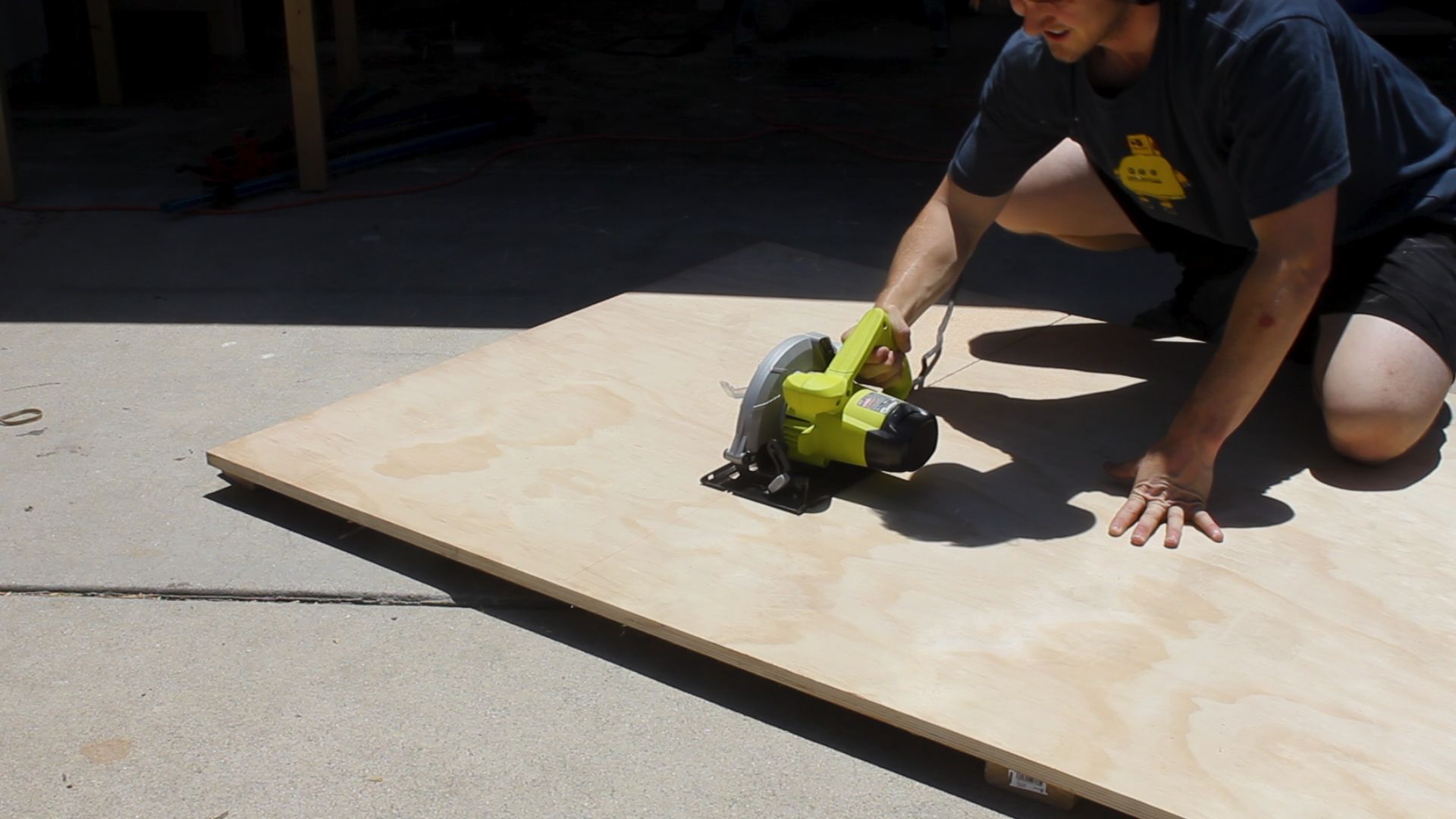 $100 10ft Work Bench/Surface With Storage : 12 Steps (with Pictures ...