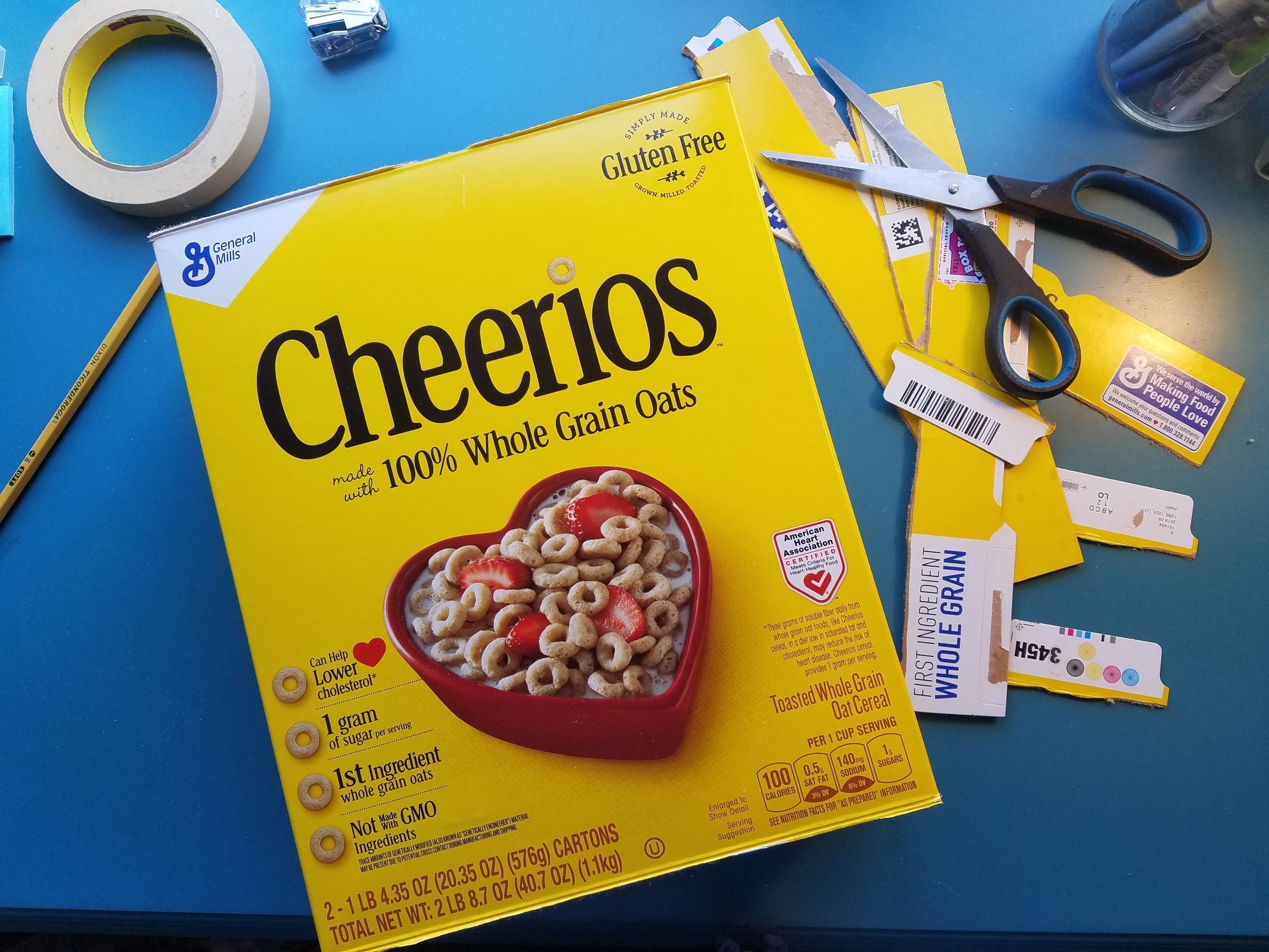 Super Simple Cereal Box Viking Helmet : 5 Steps (with Pictures ...