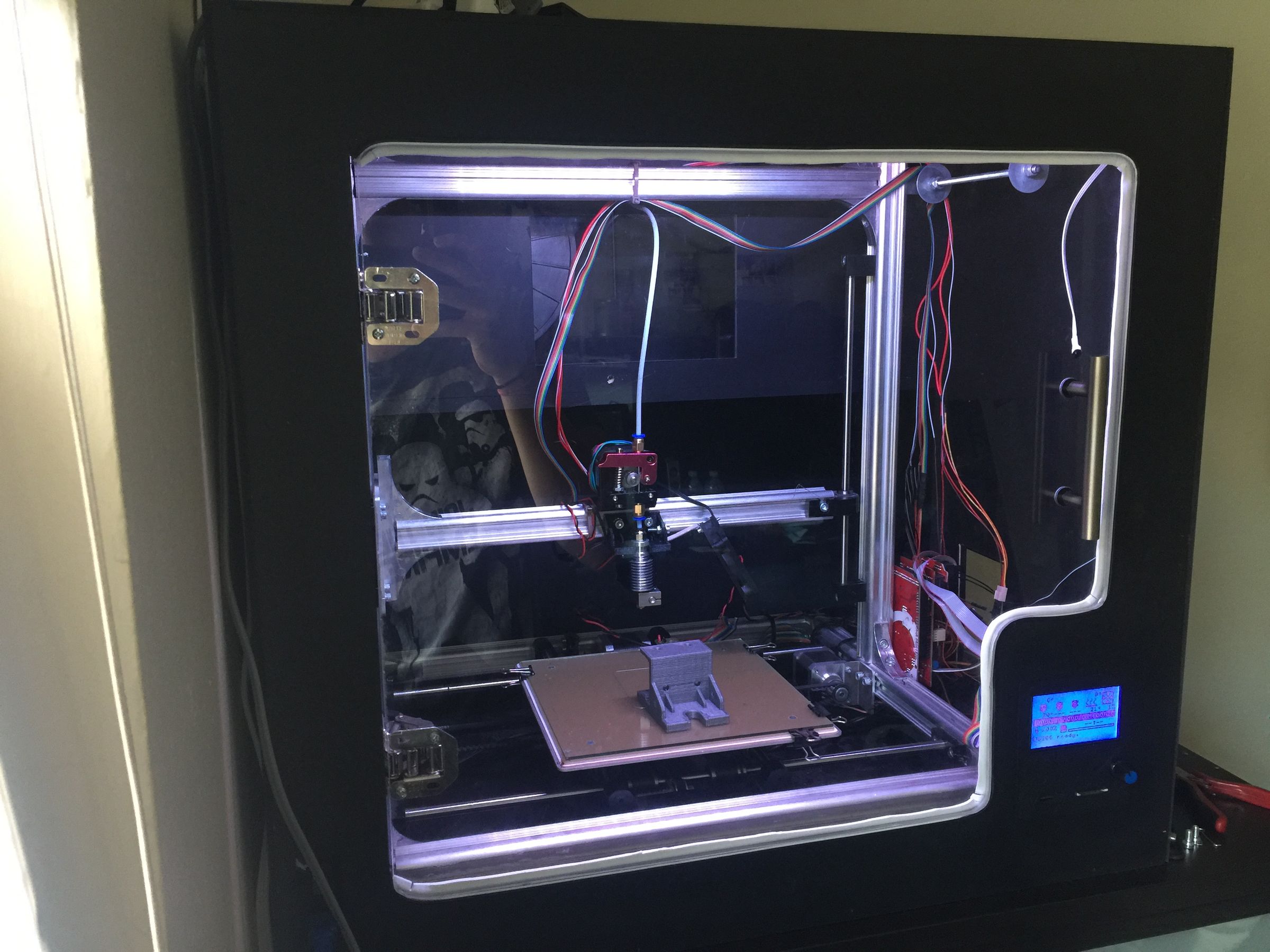 DIY 3D Printer Enclosure : 7 Steps (with Pictures) - Instructables