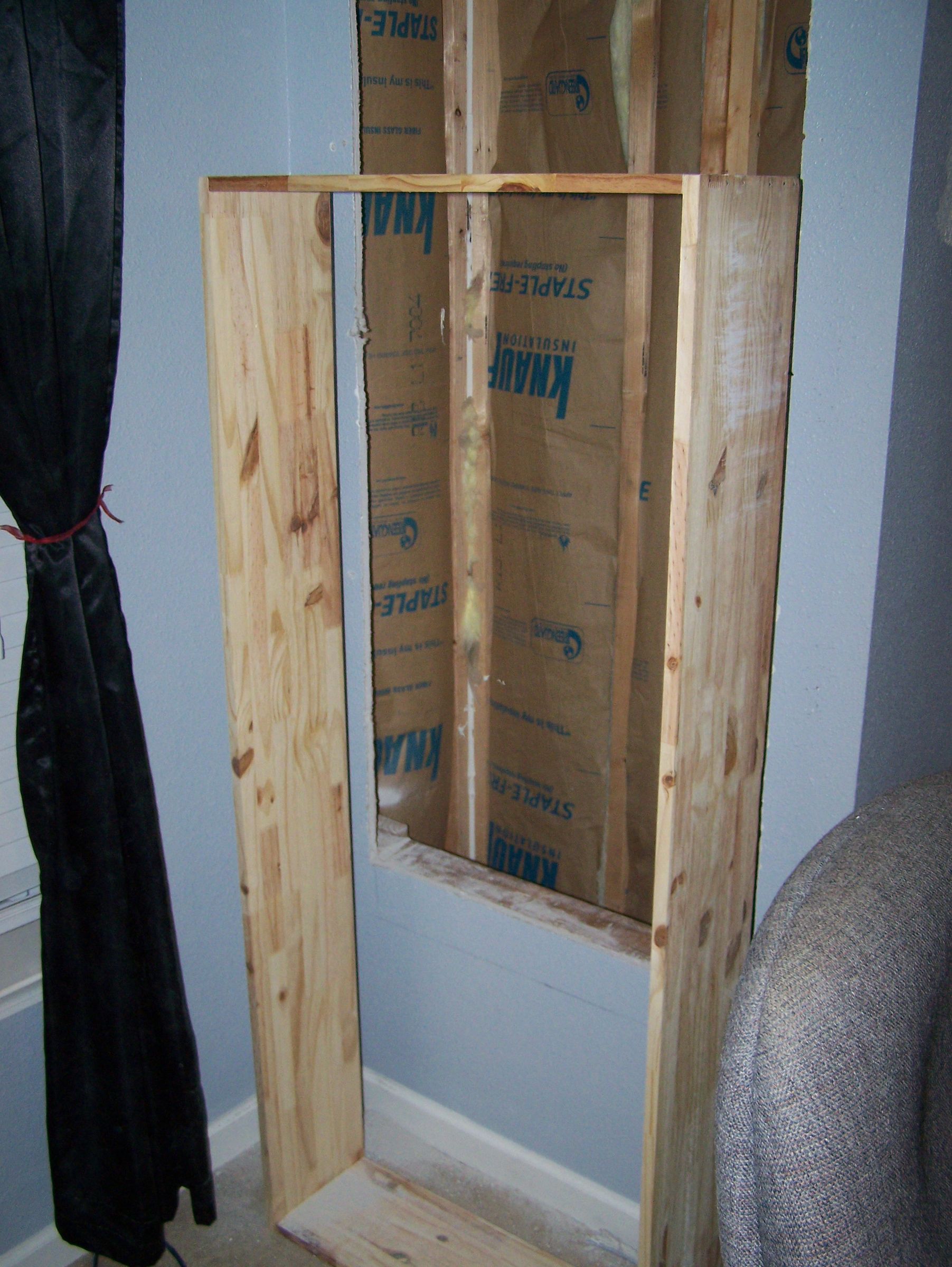 How to Create Recessed Shelving : 9 Steps - Instructables