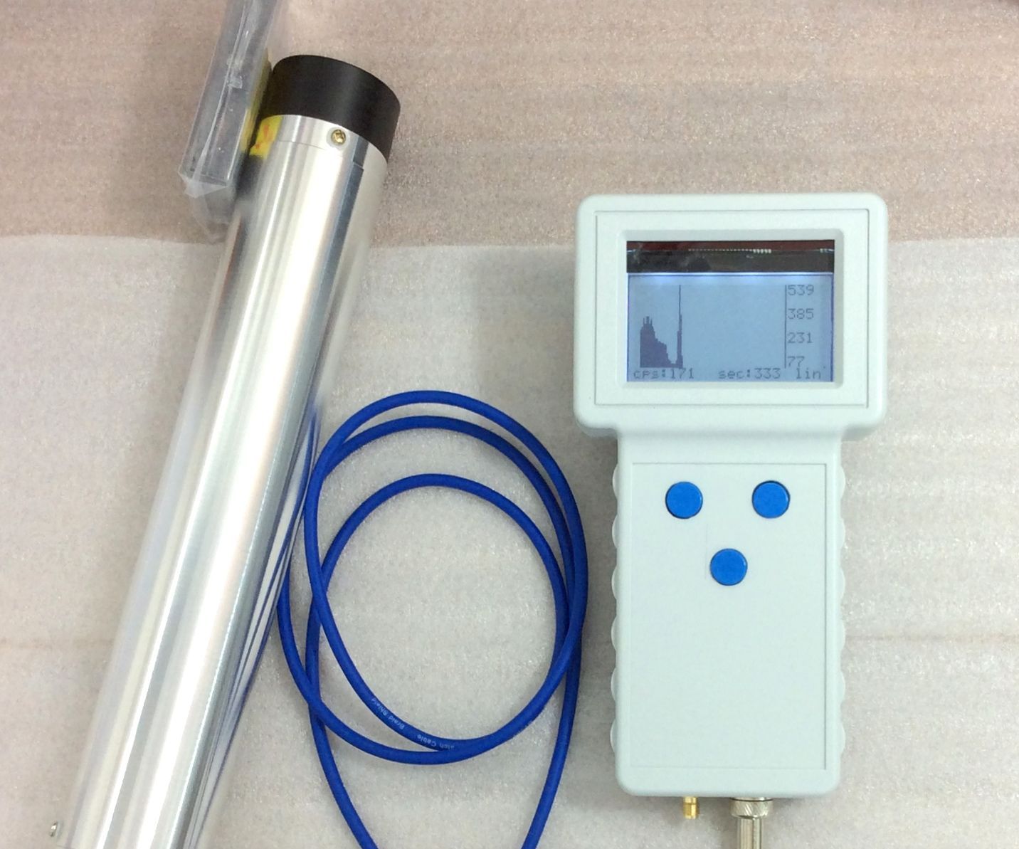 Multi Channel Analyzer MCA With Gamma Spectroscopy NaI(Tl) Detector : 5 ...