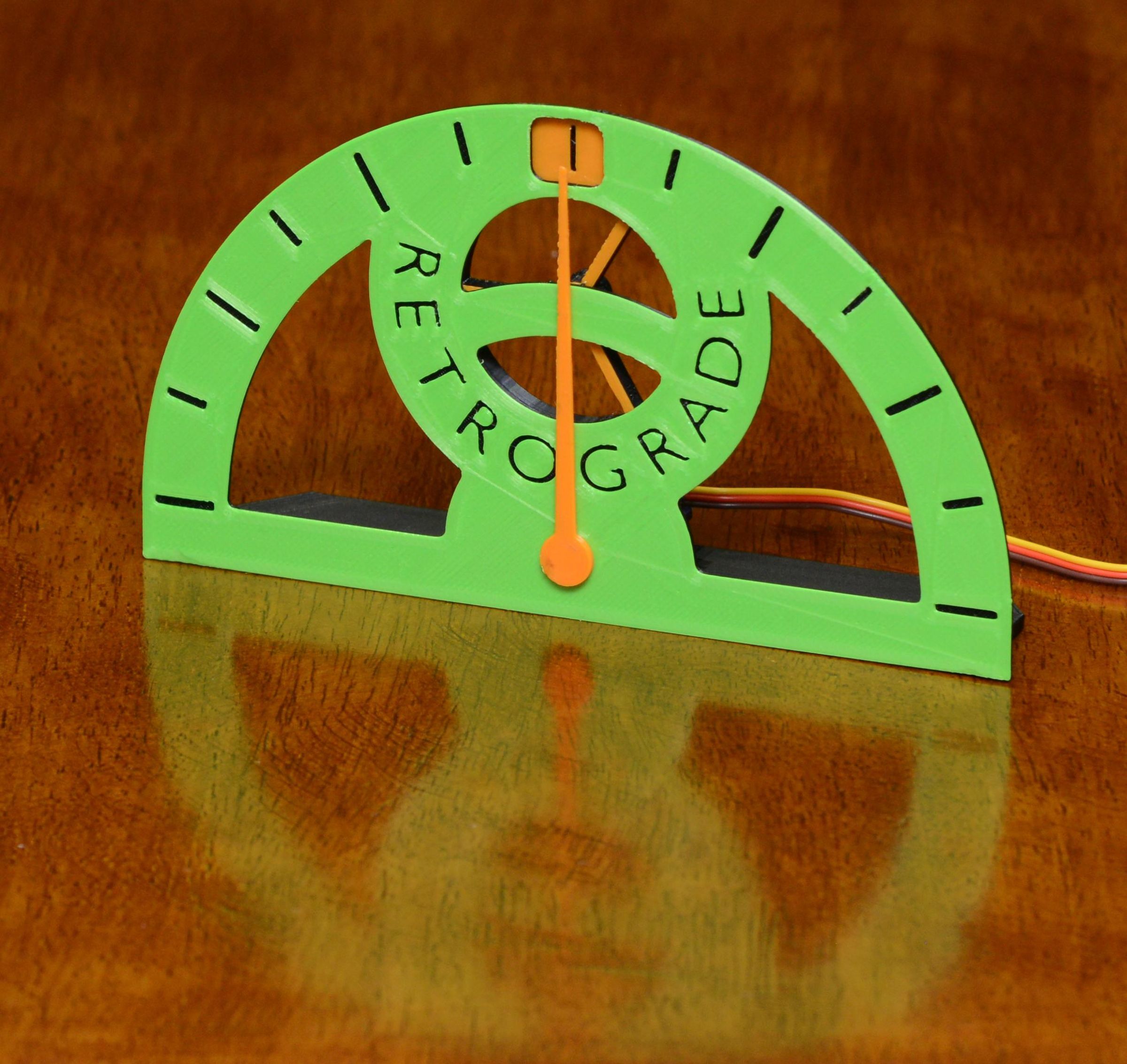 A Clock of Retrograde Minutes and Jumping Hours : 4 Steps (with ...