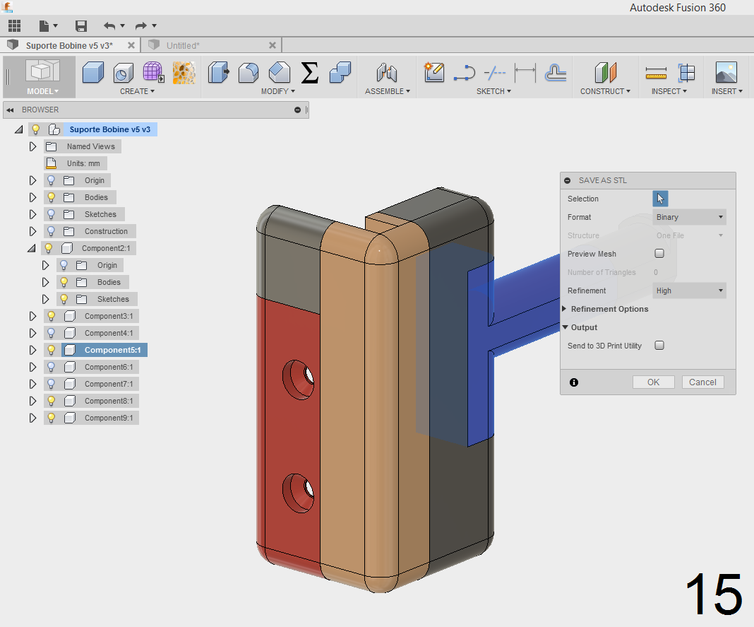 Change Infill Density in a Specific Section on a 3D Model for 3D ...