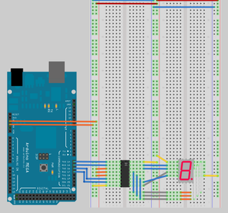 Arduino and 7 Segment LED Display Decoder - Instructables