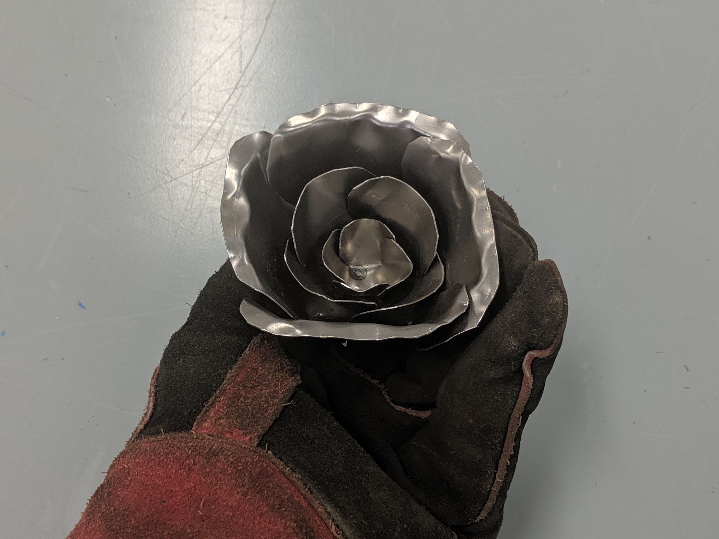 Easy Sheet Metal Flower : 6 Steps (with Pictures) - Instructables