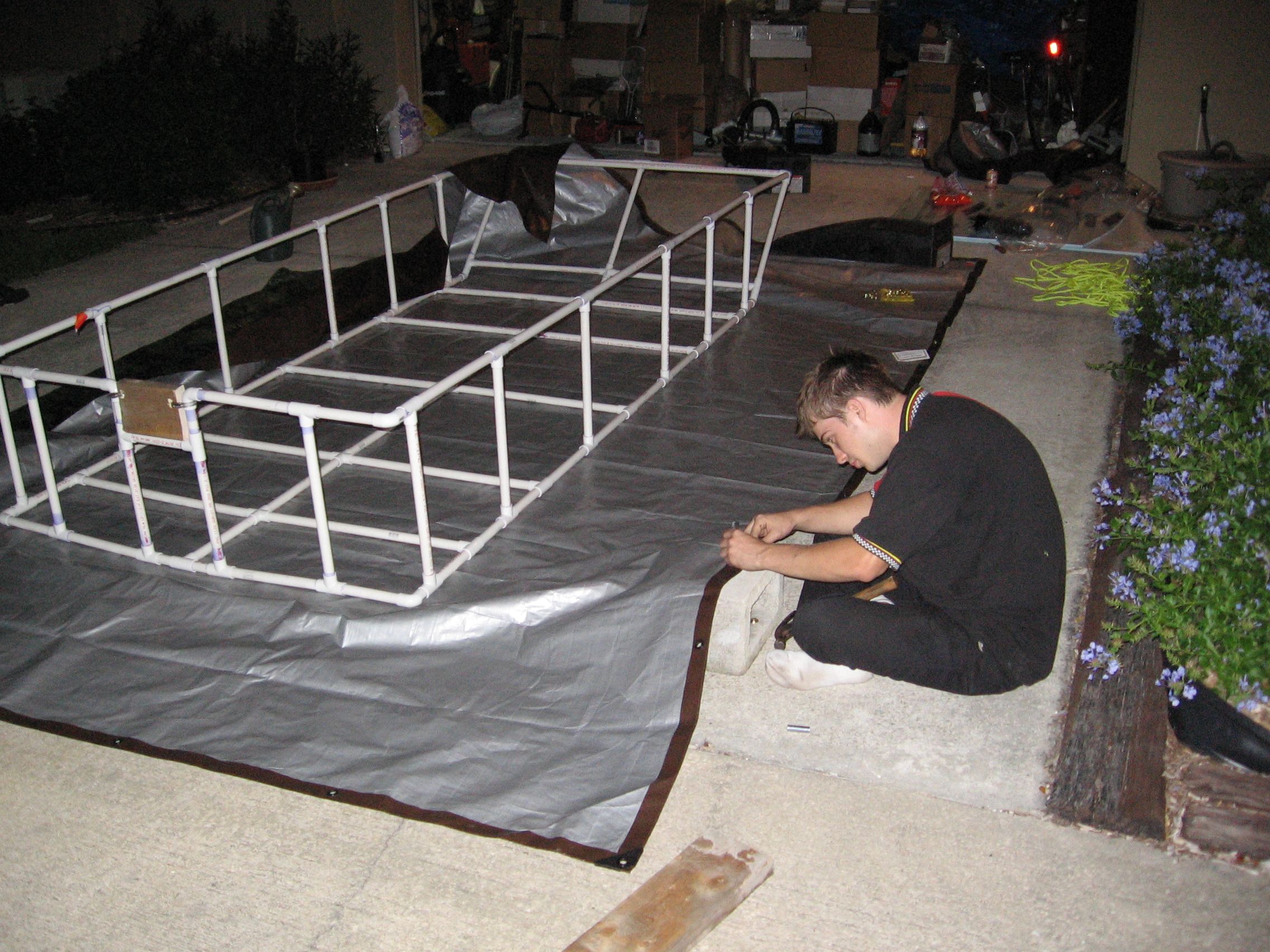 Build Your Own PVC Johnboat for Minimal Cost and Time. : 8 Steps (with ...