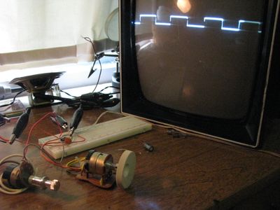 Music Visualizer (oscilloscope) : 4 Steps (with Pictures) - Instructables