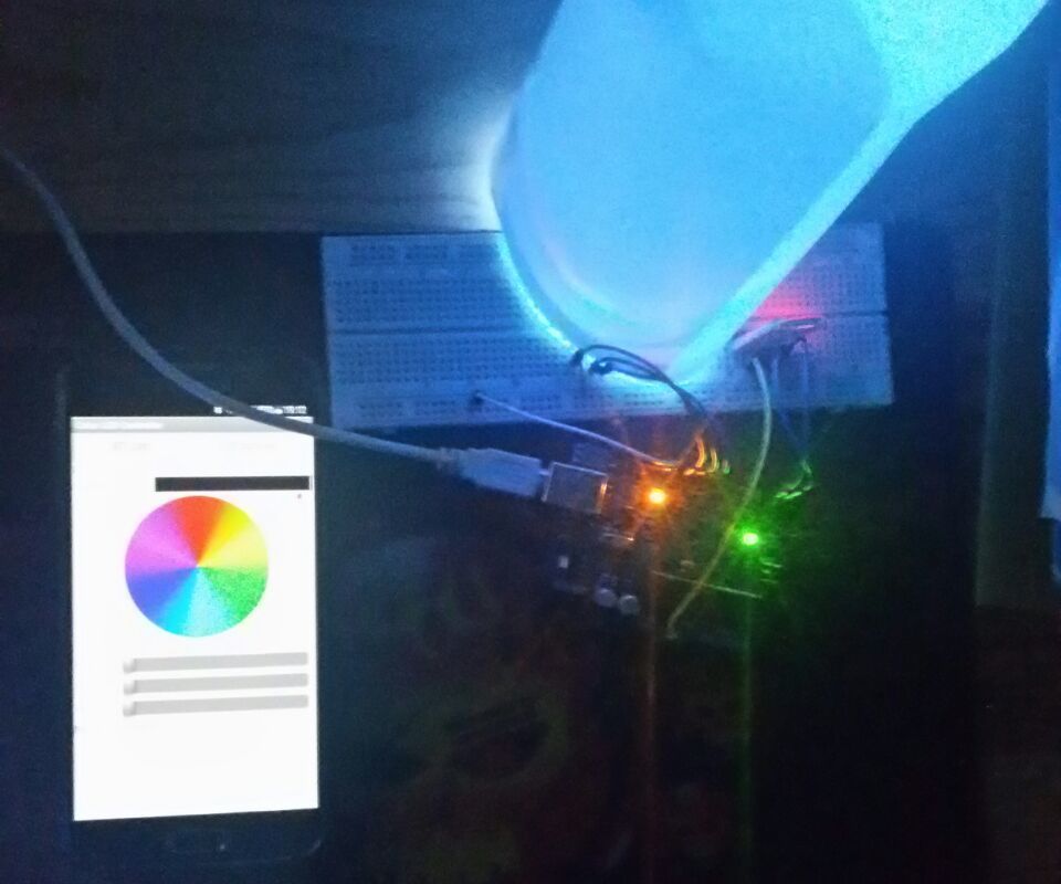 RGB Lamp Controlled Using Bluetooth : 5 Steps (with Pictures ...