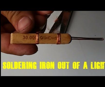 how to make a mini soldering iron DIY Project - Step-by-Step DIY ...