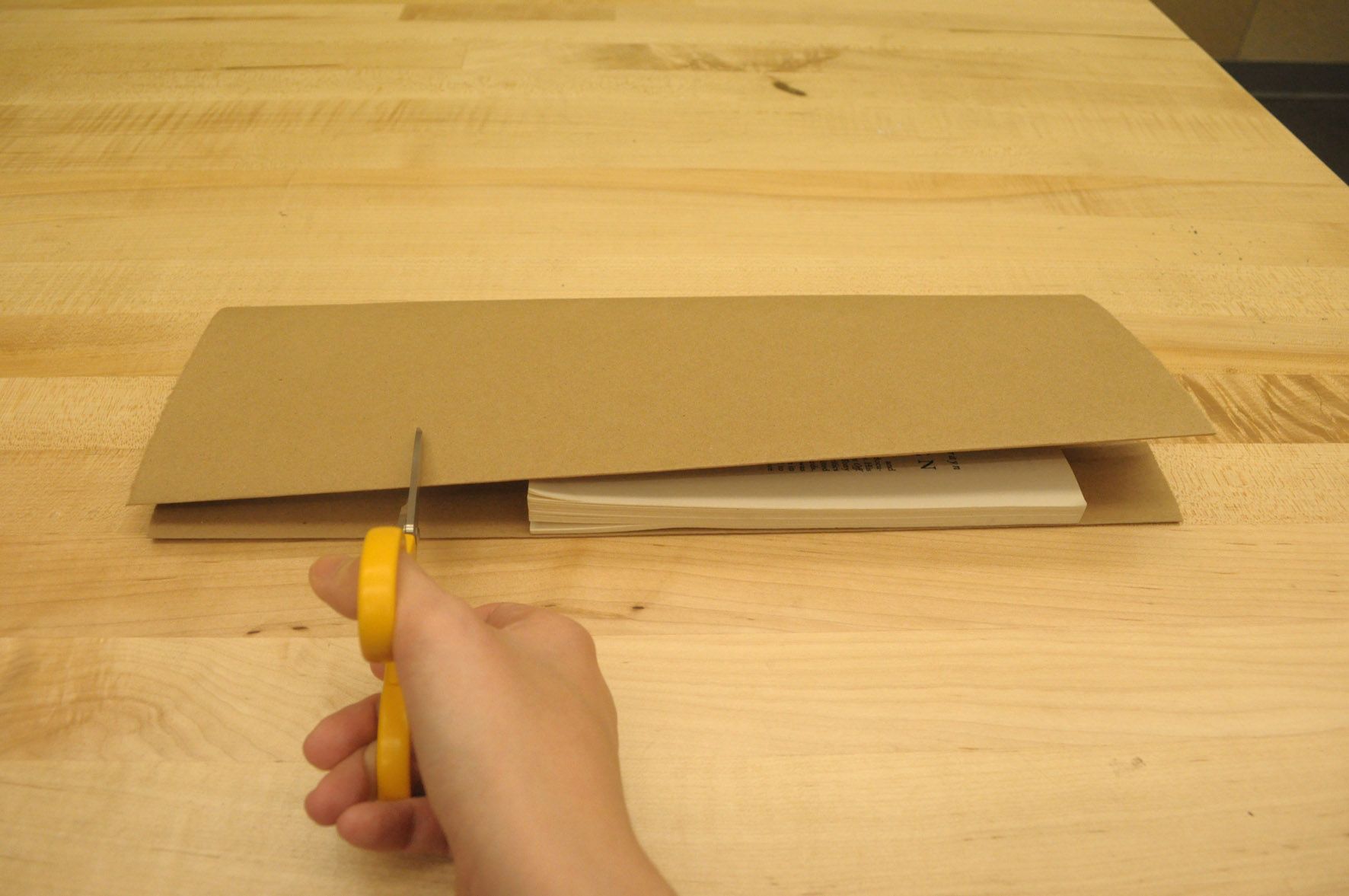 How to Make a Quick Book Cover : 8 Steps (with Pictures) - Instructables