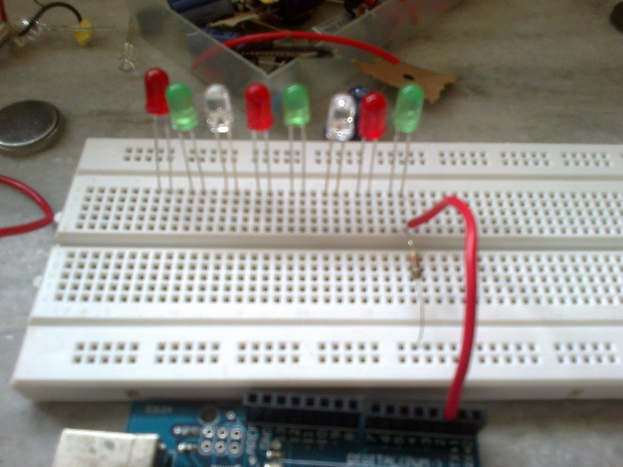 How to Control 8 Leds Using Arduino Uno : 3 Steps - Instructables