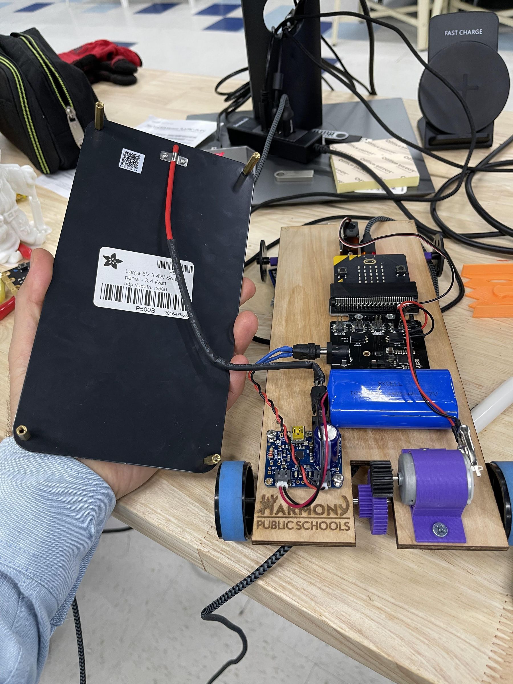 Mini Solar Car With Micro:bit Remote Controller : 13 Steps (with ...