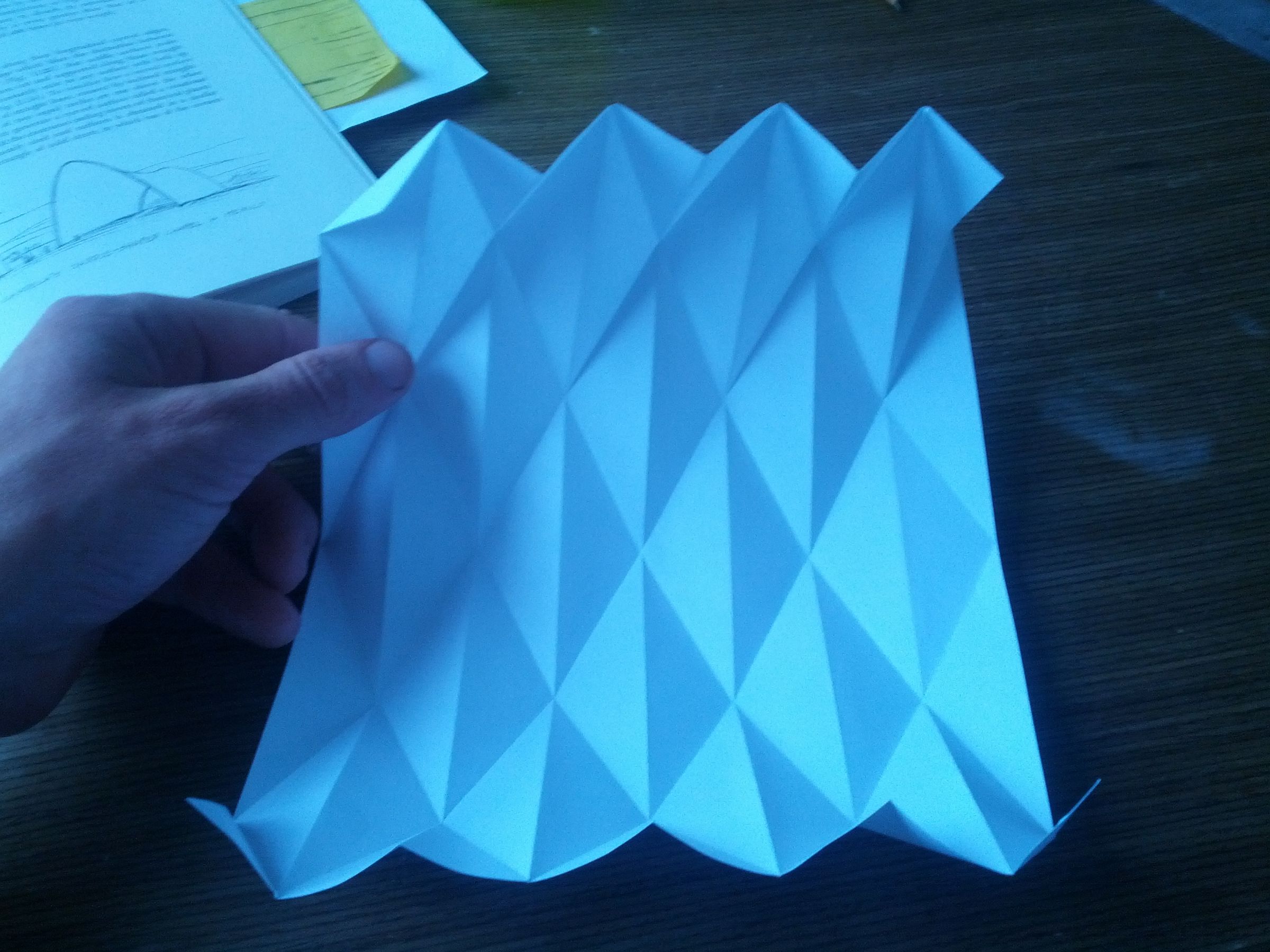 Paper Folded Barrel Structure - Instructables