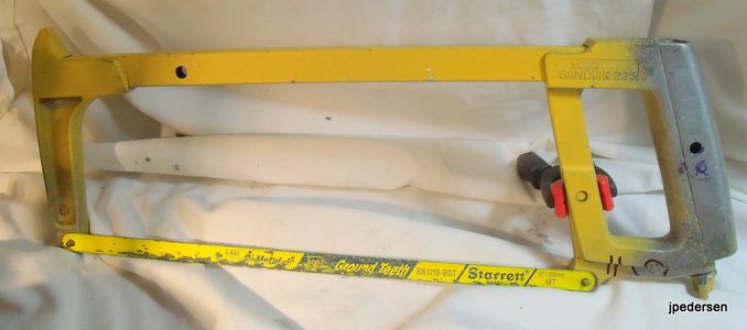Home Made Powered Hacksaw Now With Start /Stop and Auto Shut Off ...