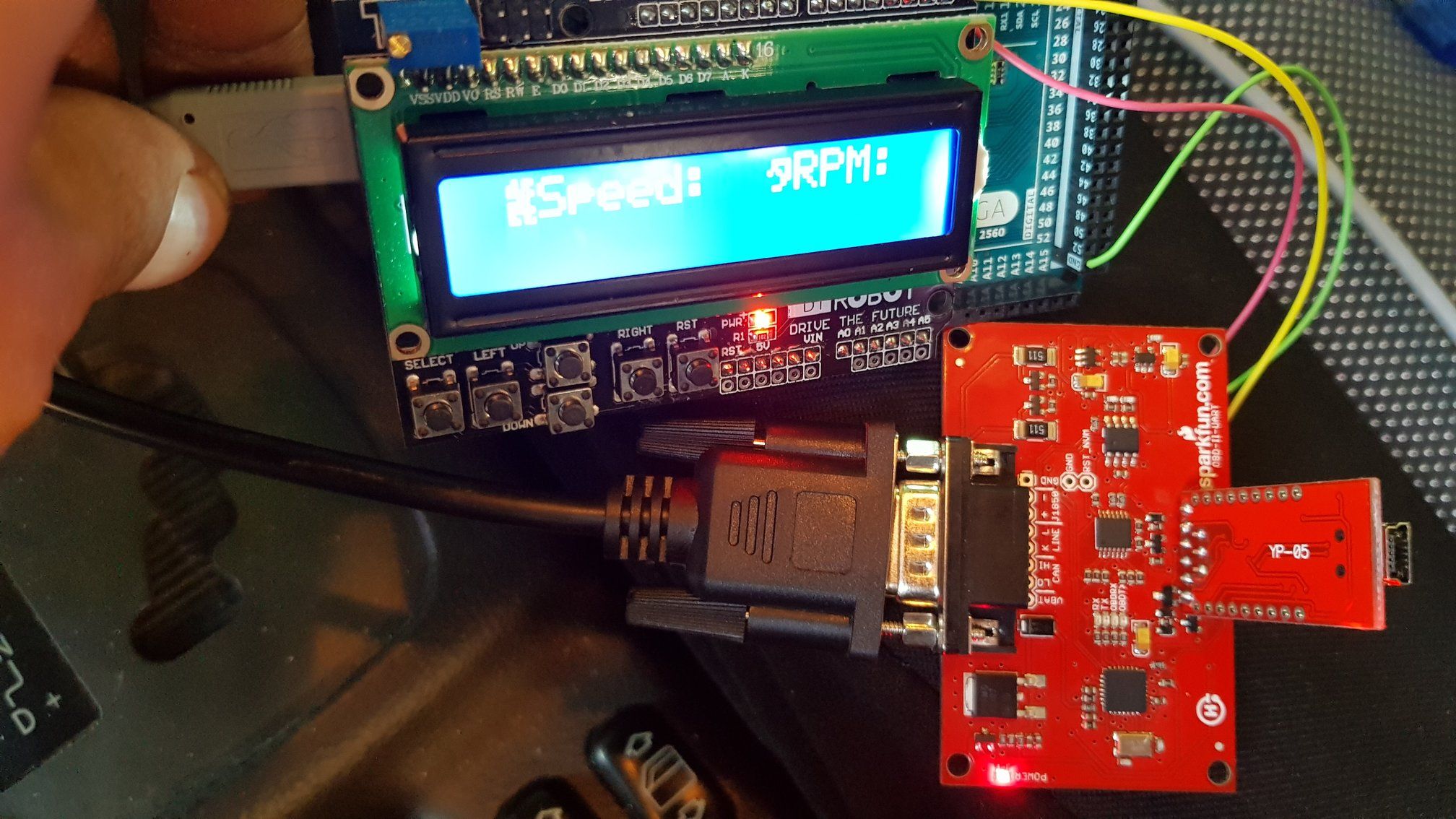 Hack an ELM327 Cable to Make an Arduino OBD2 Scanner : 3 Steps ...