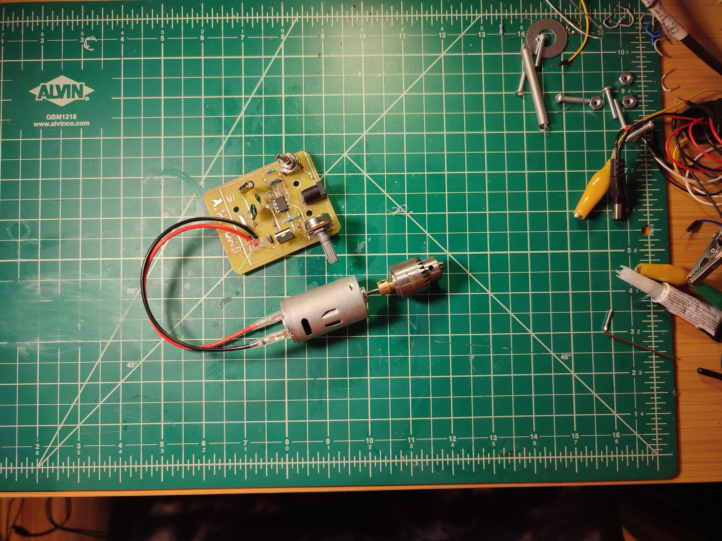 Mini Drill Press With Variable Speed : 12 Steps (with Pictures ...