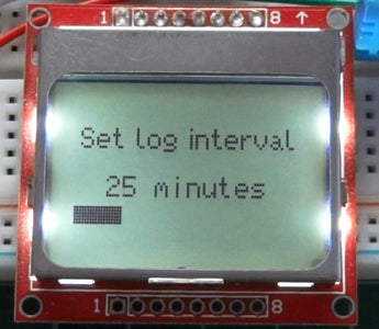 Arduino Datalogger With RTC, Nokia LCD and Encoder : 4 Steps - Instructables