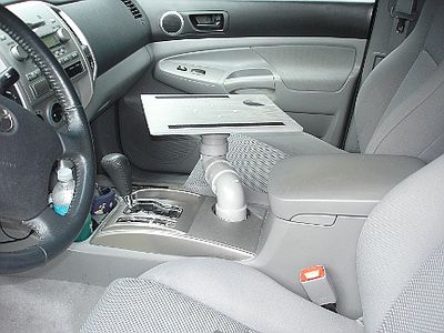How I Built an Inexpensive Laptop Tray for My Truck : 7 Steps ...
