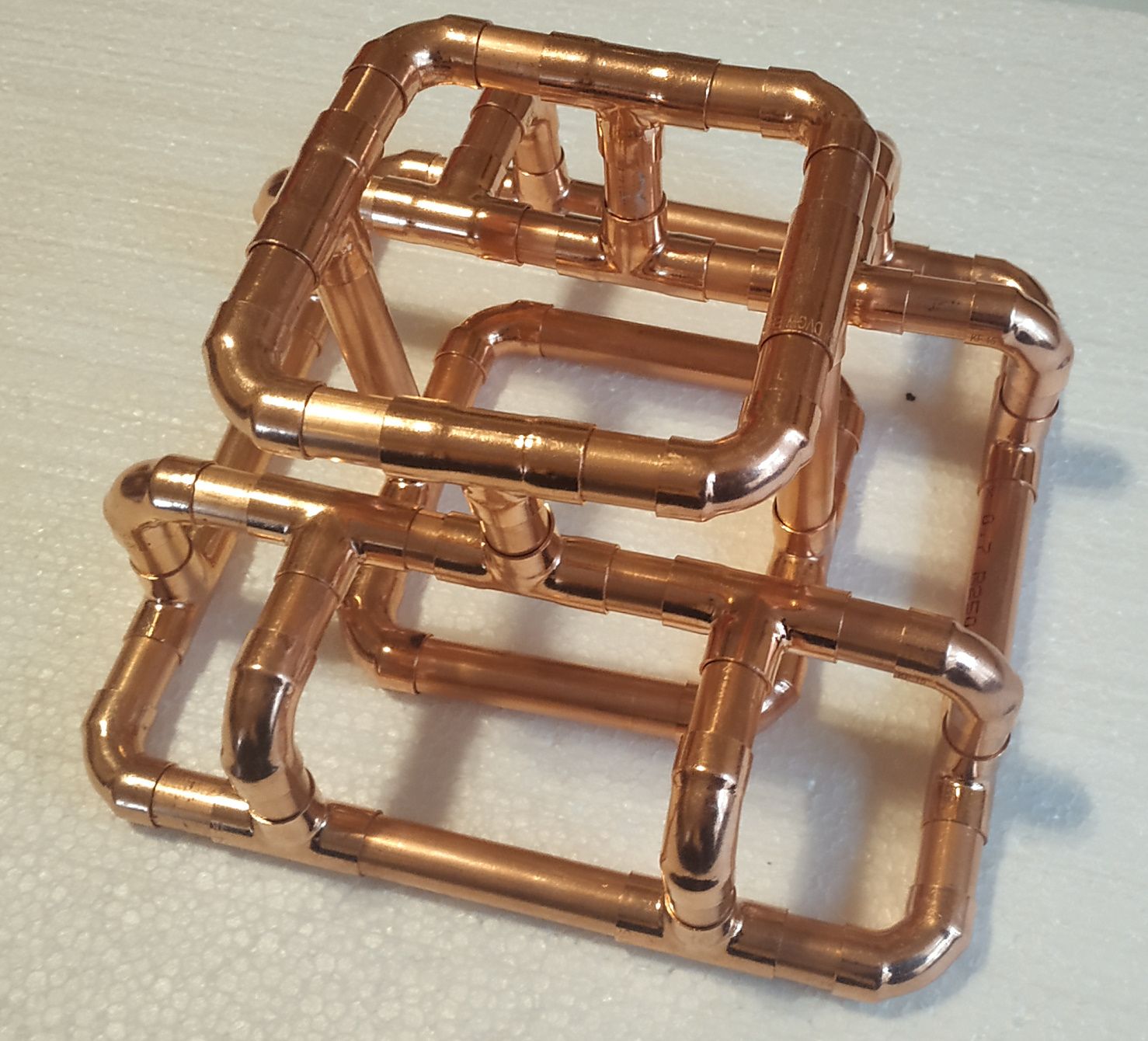 Easy Designing of Copper Pipe Industrial Style Furniture : 5 Steps ...