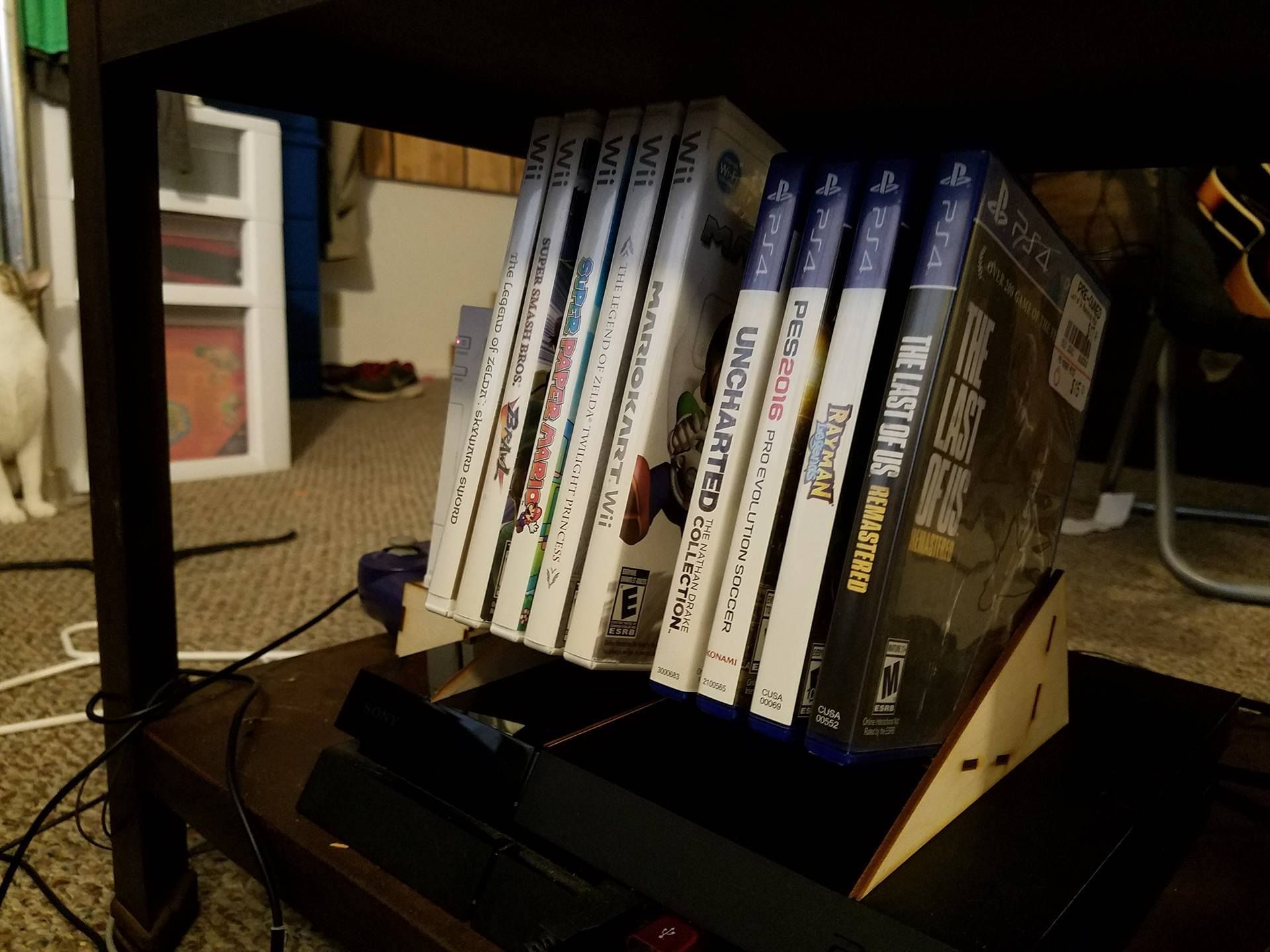 Laser Cut Video Game Holder : 4 Steps (with Pictures) - Instructables