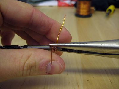 Making a Simple Air Core Inductor (Induction Coil) : 5 Steps ...