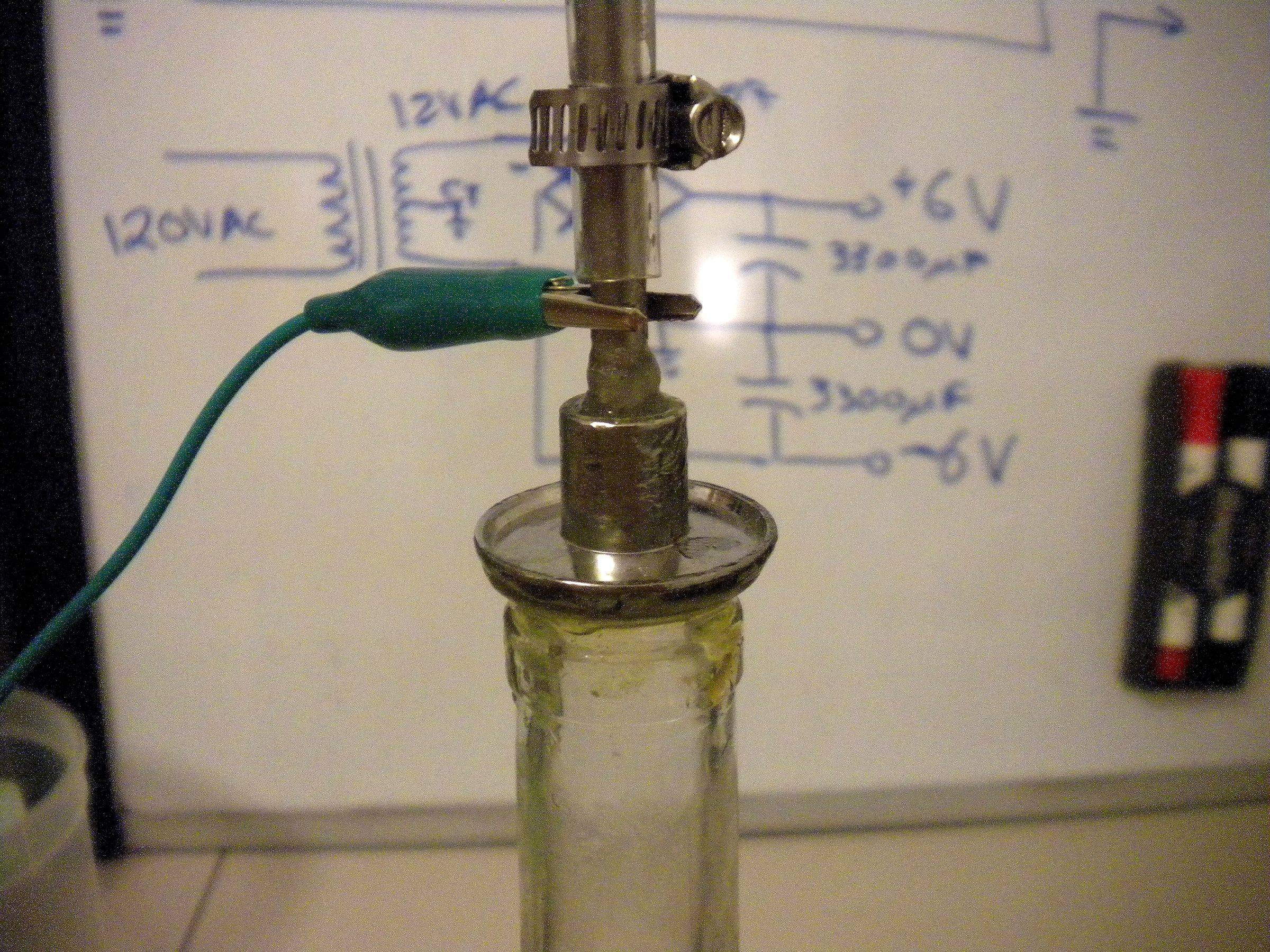 DIY Electron Accelerator: a Cathode Ray Tube in a Wine Bottle : 13 ...