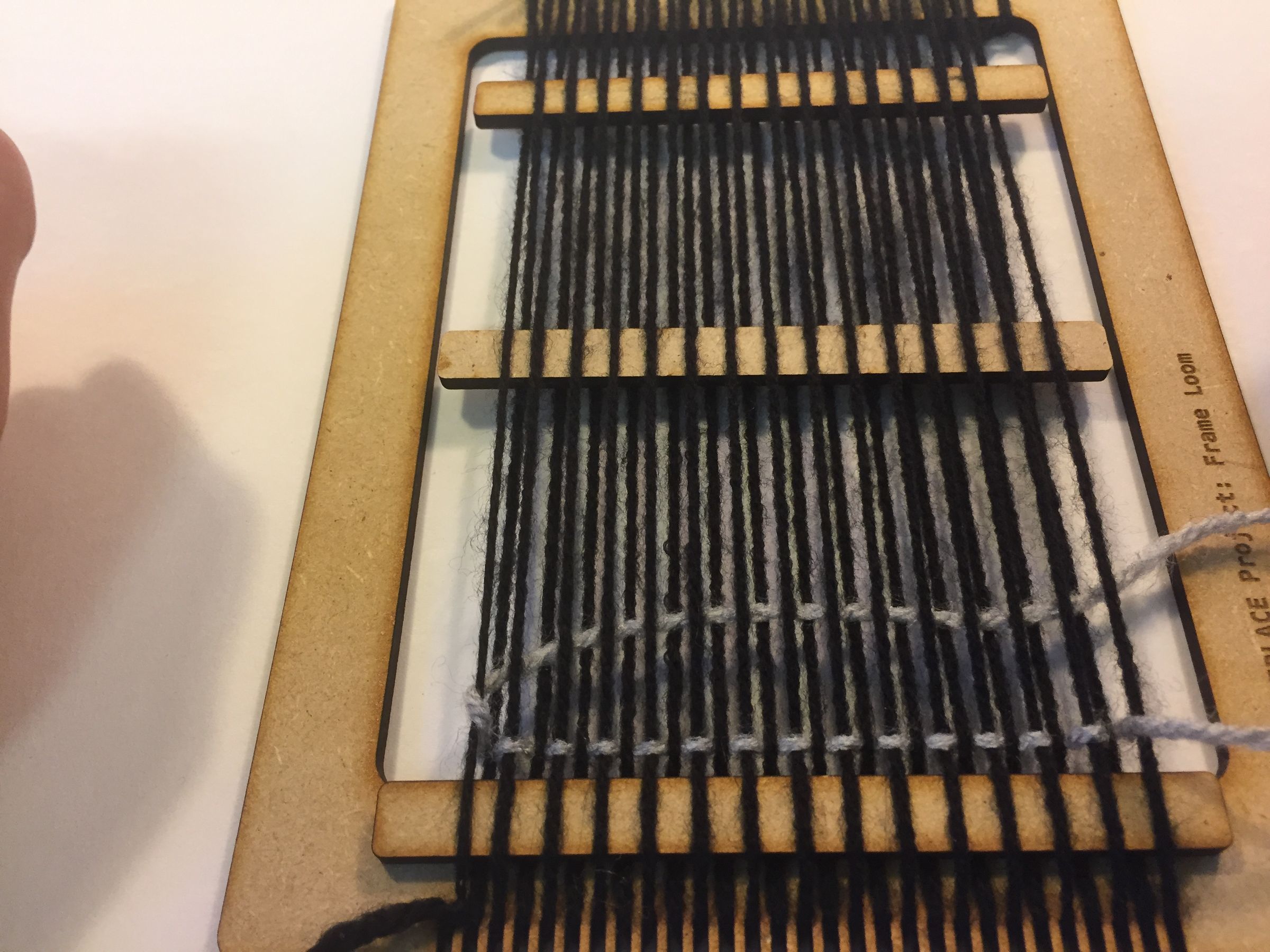 Laser Cut Mini Frame Loom Weaving : 24 Steps (with Pictures ...