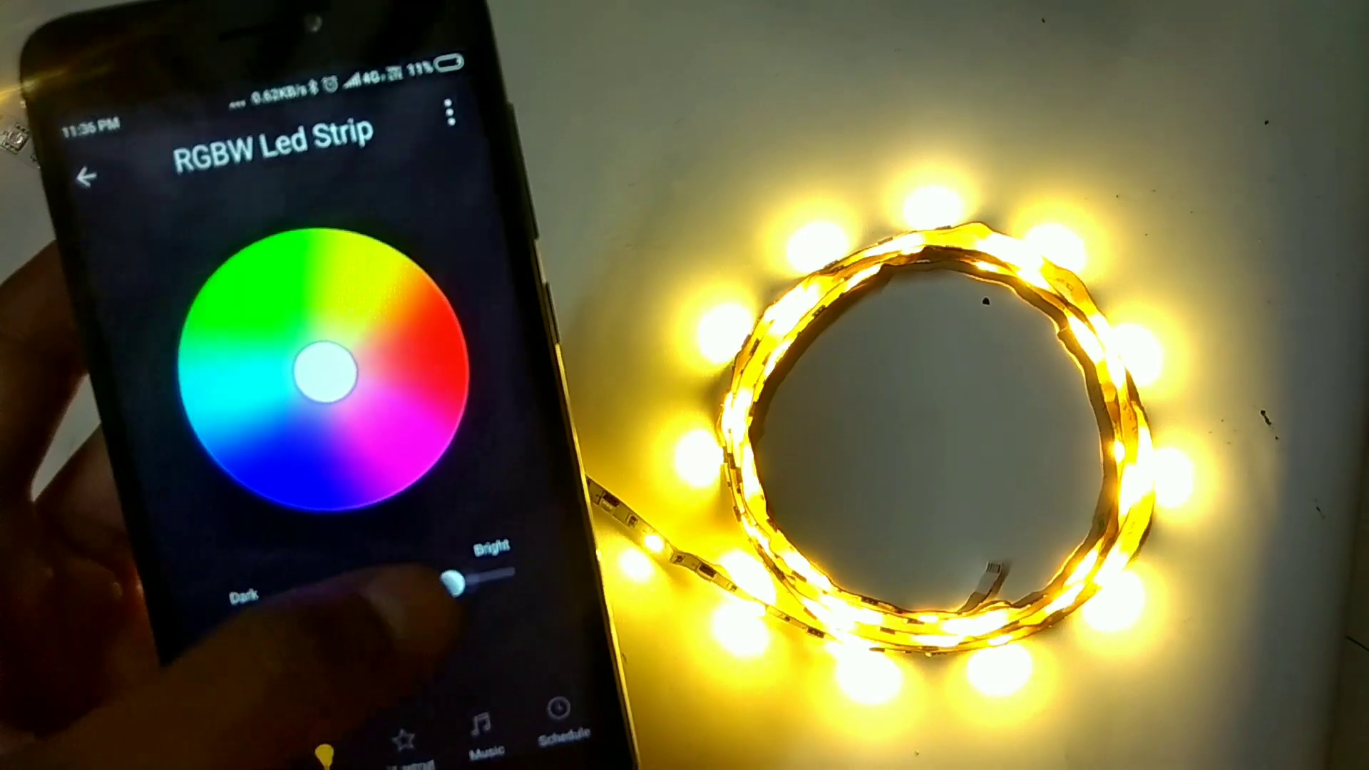 Wireless RGB Led Strip Using Bluetooth and Wifi ESP8266 : 3 Steps ...
