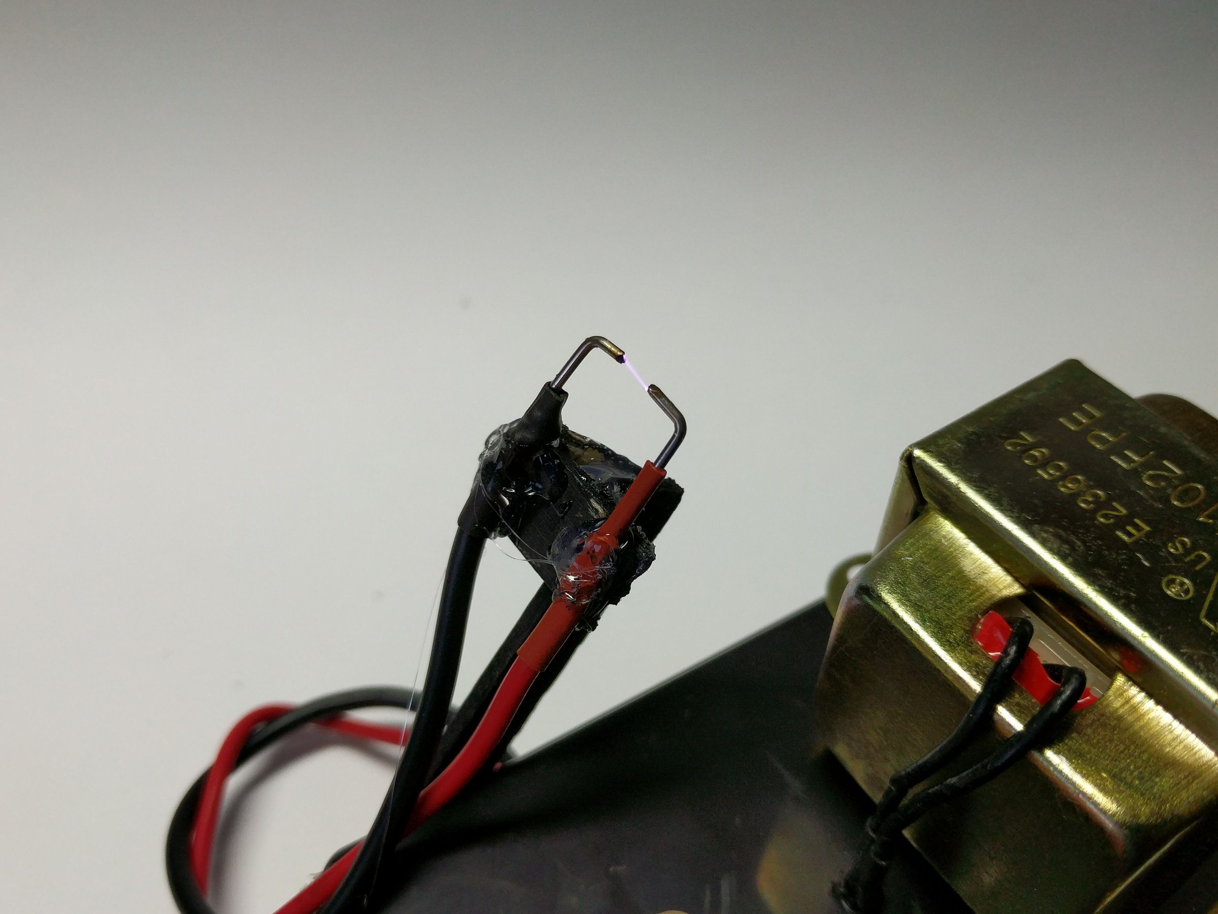 Start Fires With Electricity: DIY Arc Lighter : 11 Steps (with Pictures ...
