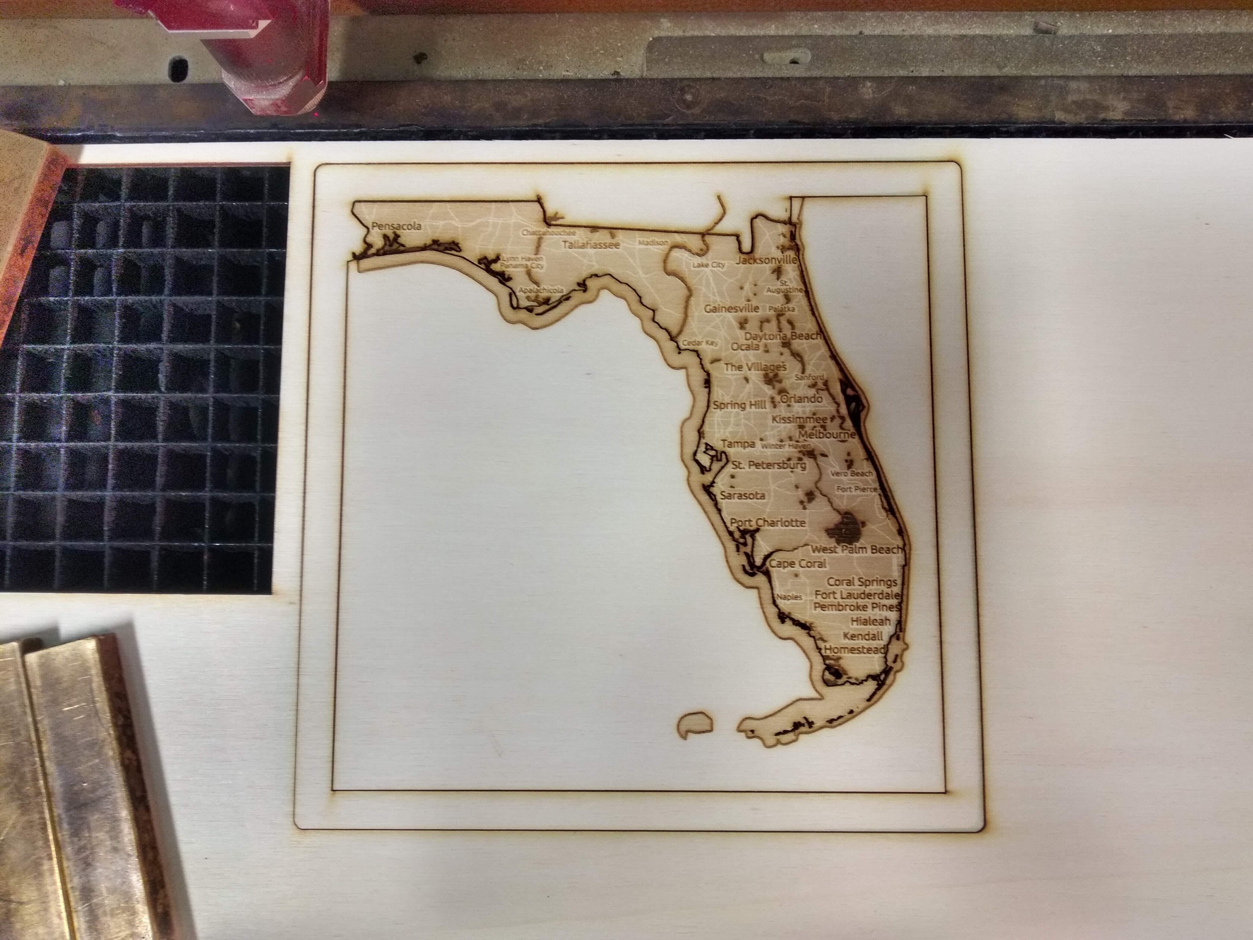 Laser Cut 3D Map of a State : 3 Steps (with Pictures) - Instructables